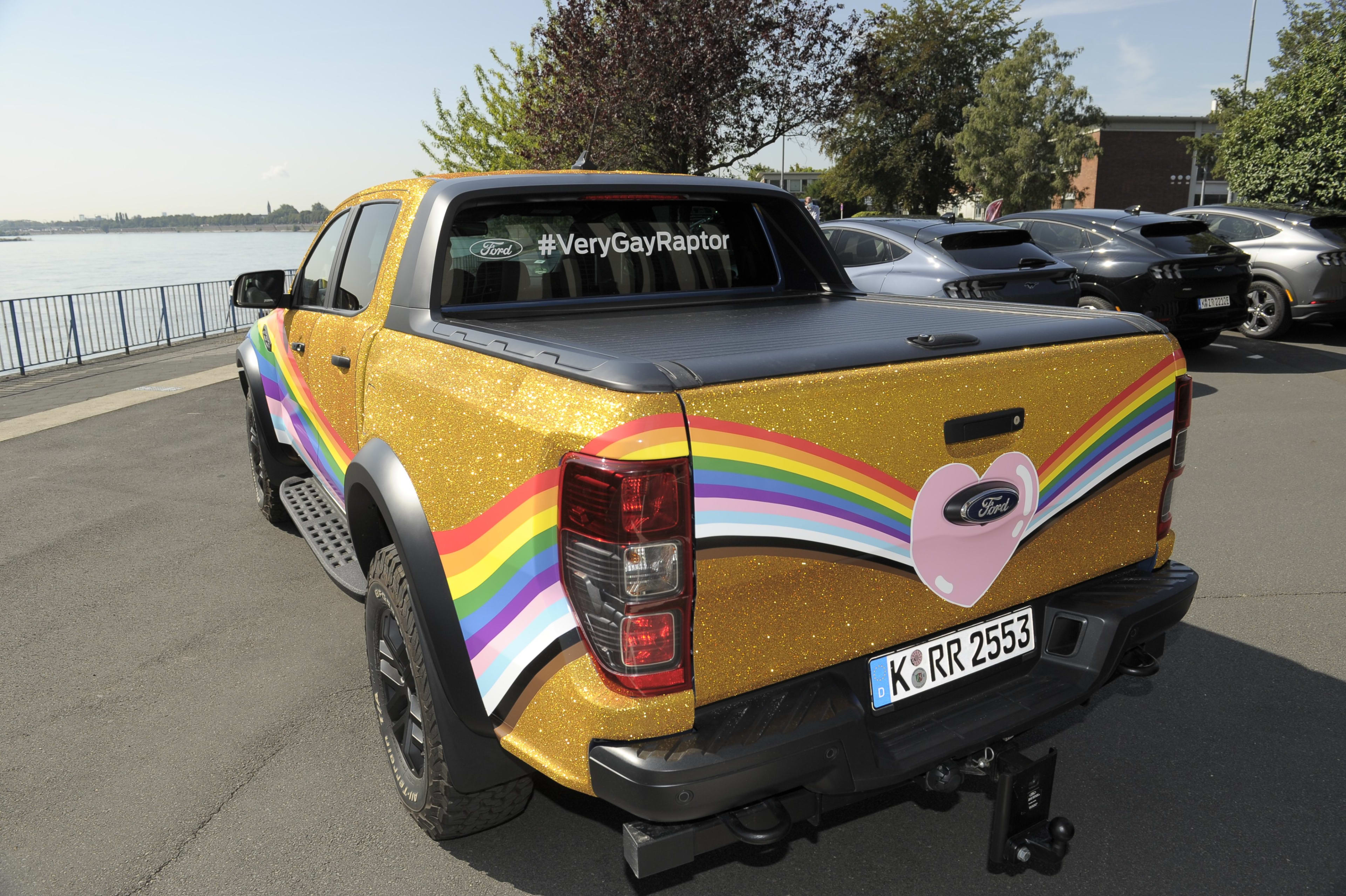 Ford actually built a 'Very Gay Raptor' in response to an internet ...