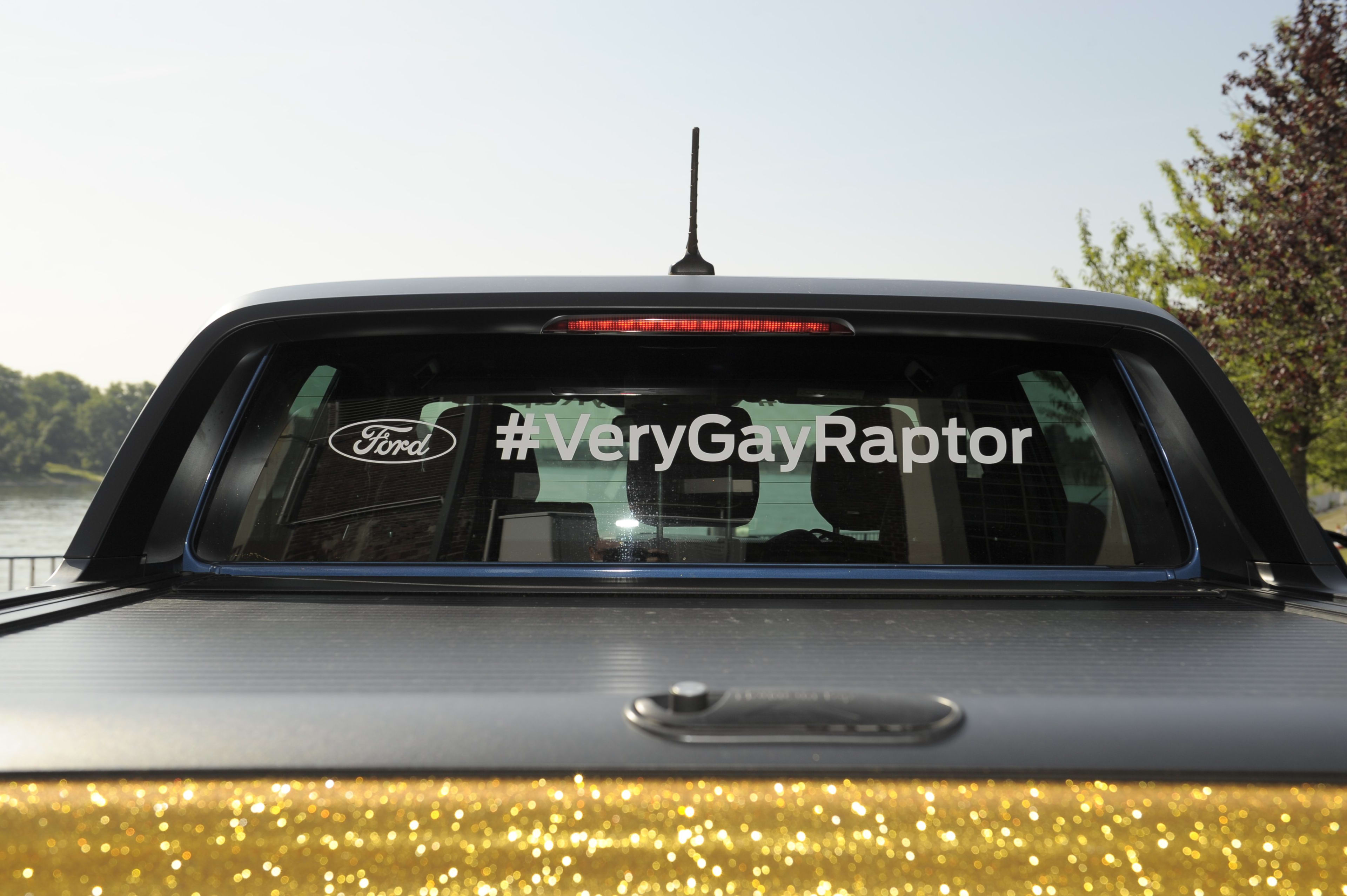 Ford actually built a 'Very Gay Raptor' in response to an internet ...