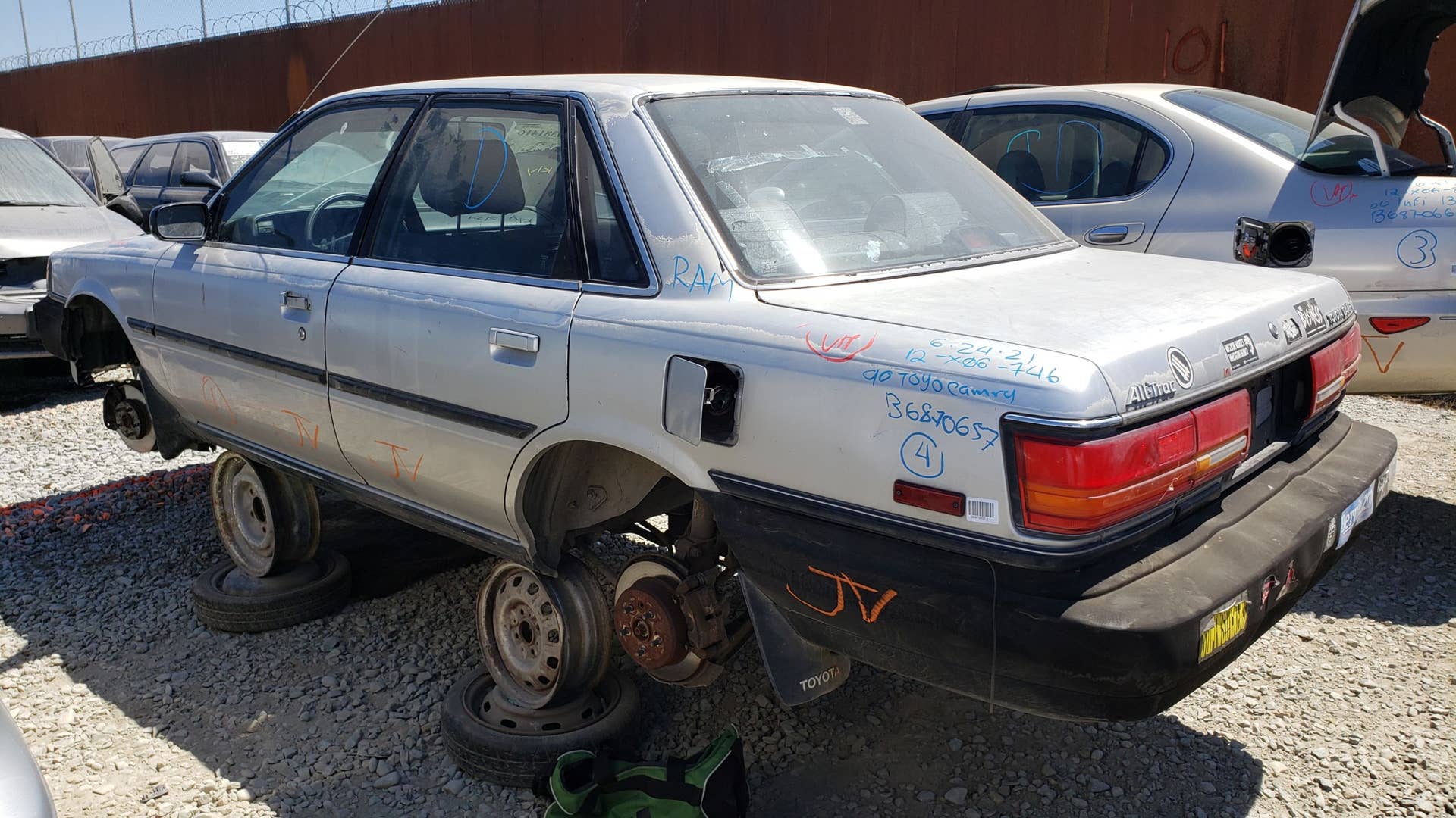 Junkyard Gem: 1990 Toyota Camry All-Trac Sedan - Autoblog
