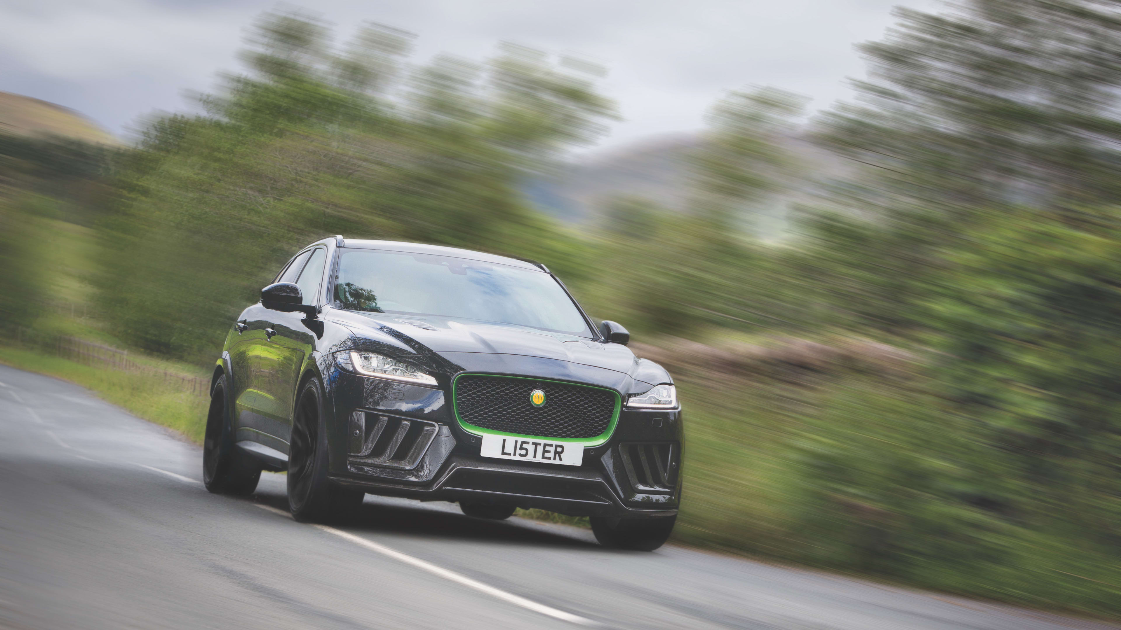 Lister Stealth debuts as a reworked Jaguar F-Pace SVR with 195-mph top ...