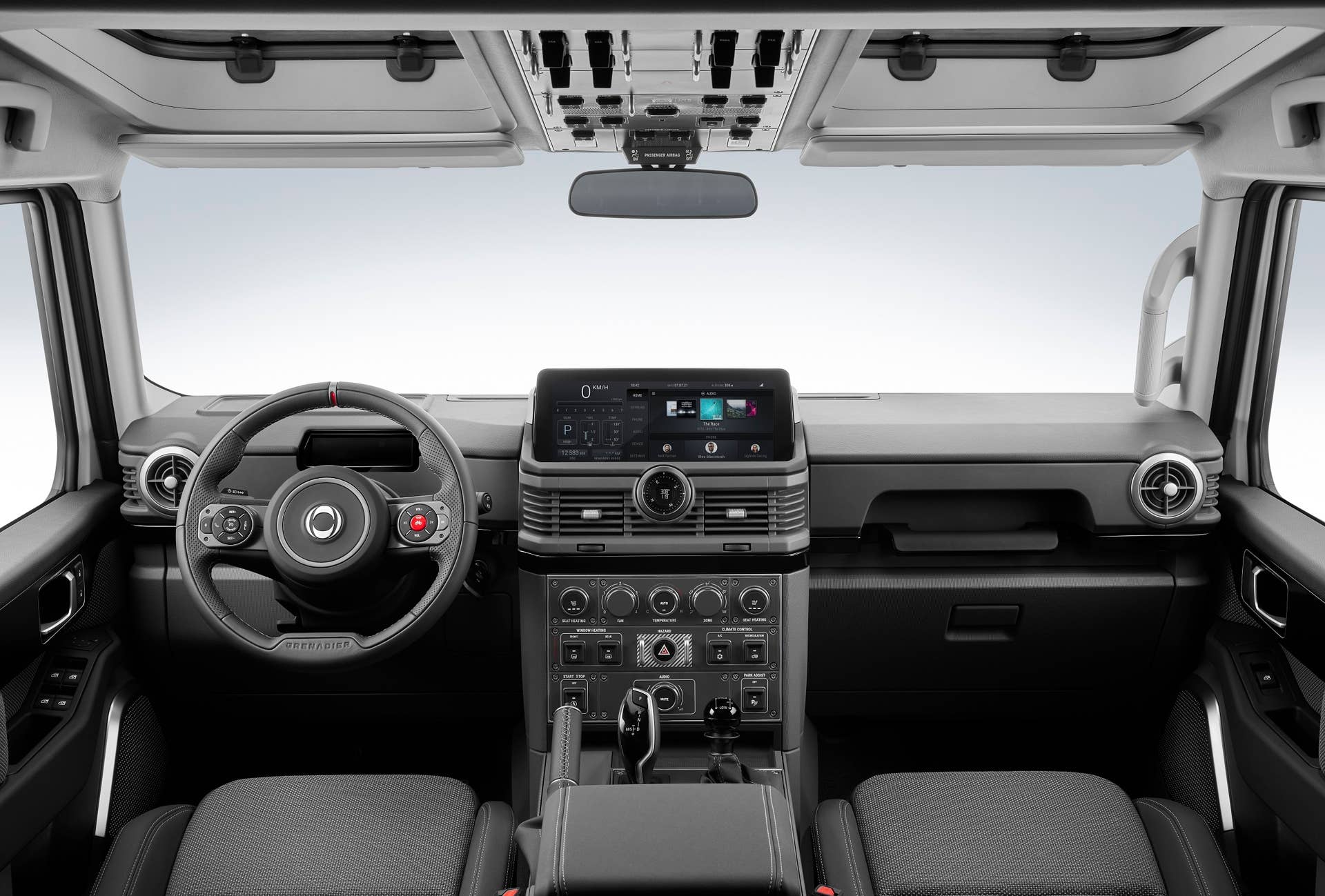 Ineos Grenadier's interior is an exercise in function-over-form design ...