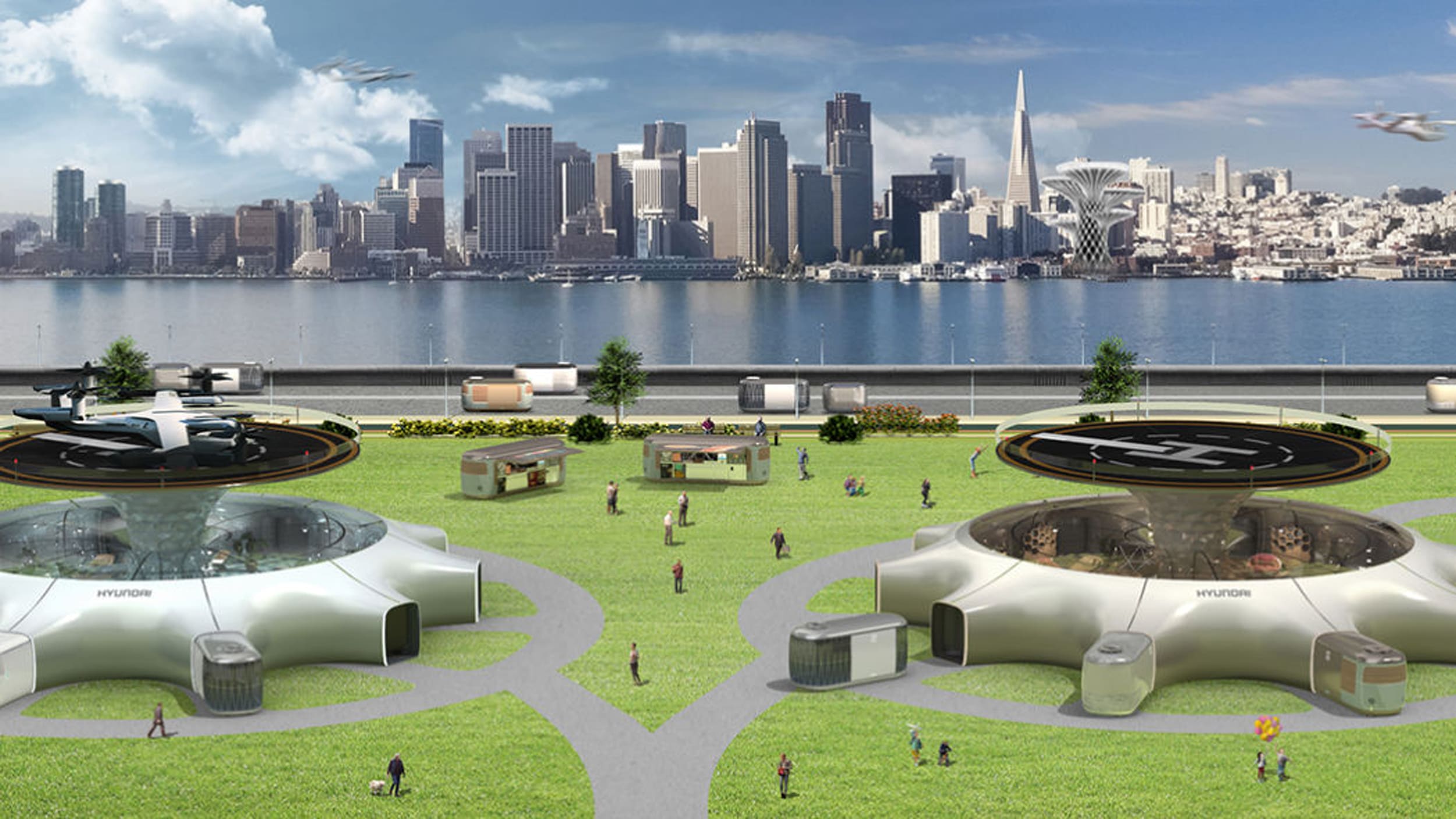 Hyundai, Uber bring urban mobility by sky and road to CES - Autoblog