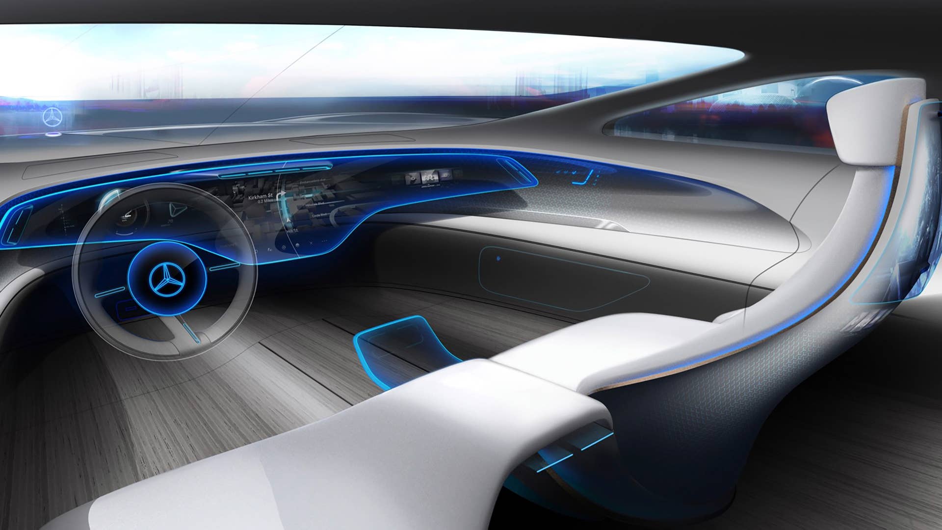 Mercedes-Benz EQS Interior Deep Dive | Screens, sounds and scents ...