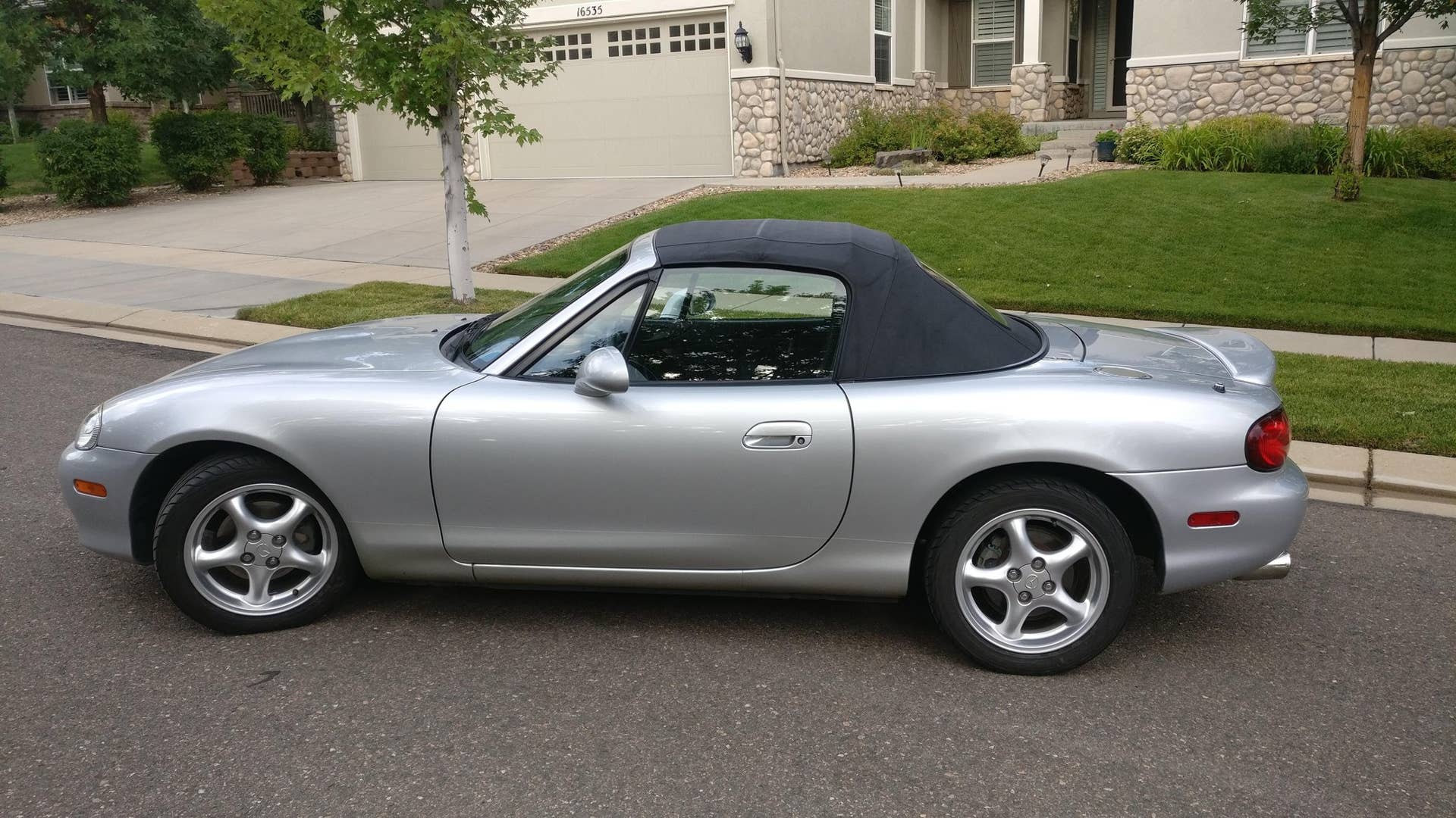 2002 Mazda MX-5 Miata powered by a Jaguar-sourced V6 for sale - Autoblog