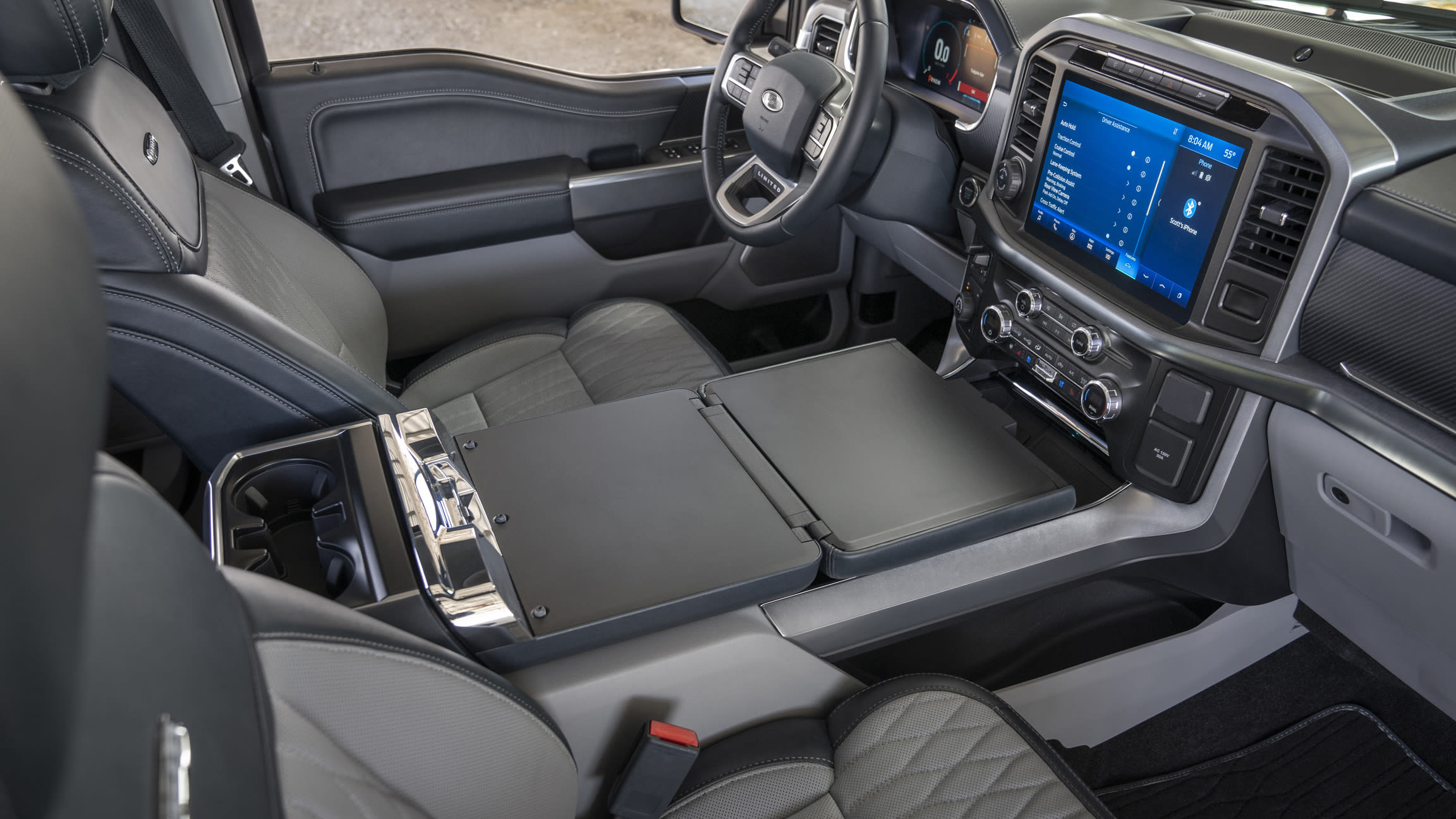 Ford's magic center console table makes the 2021 F-150's cabin a better ...