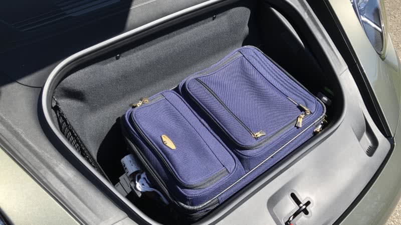 Mazda MX-5 Miata RF Luggage Test | How big is the trunk? - Autoblog