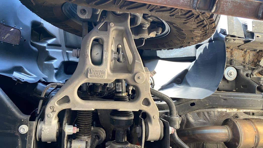 2021 Ram 1500 TRX Suspension Deep Dive | Underbelly of the beast - Autoblog