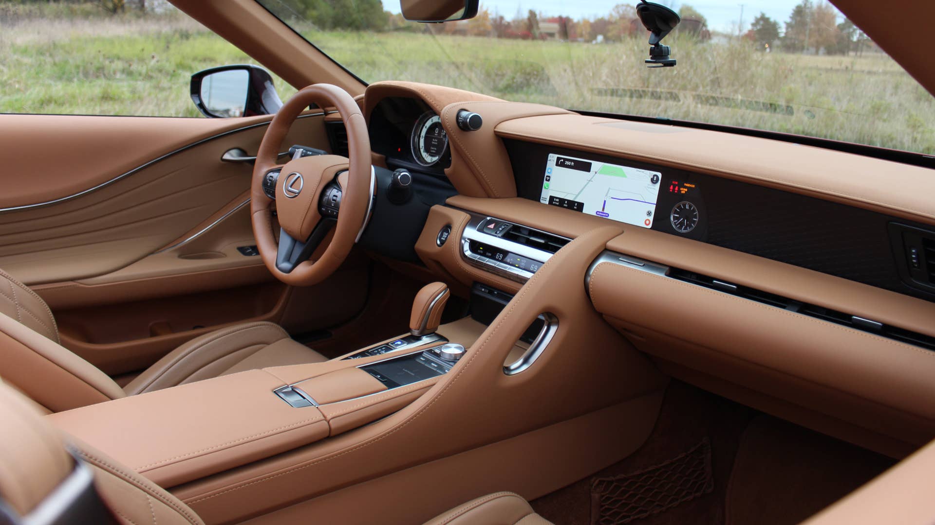2021 Lexus LC 500 Convertible Interior Driveway Test | Lexus at its ...