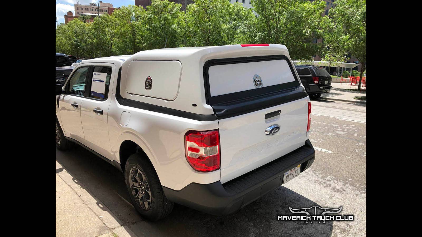 Ford Maverick with bed topper shown at dealer meeting - Autoblog
