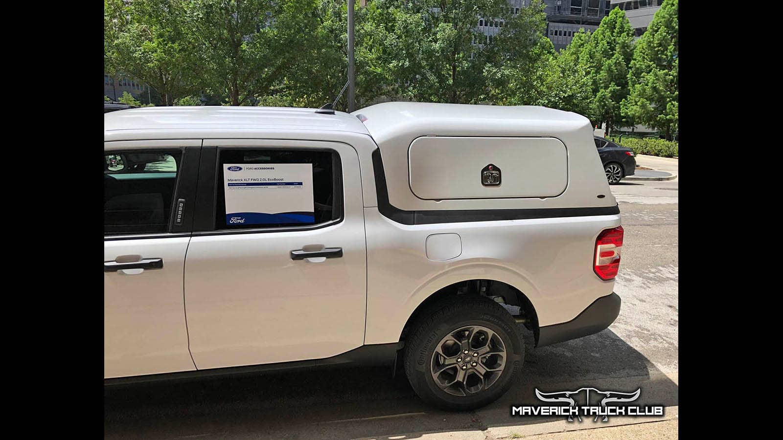 Ford Maverick with bed topper shown at dealer meeting - Autoblog