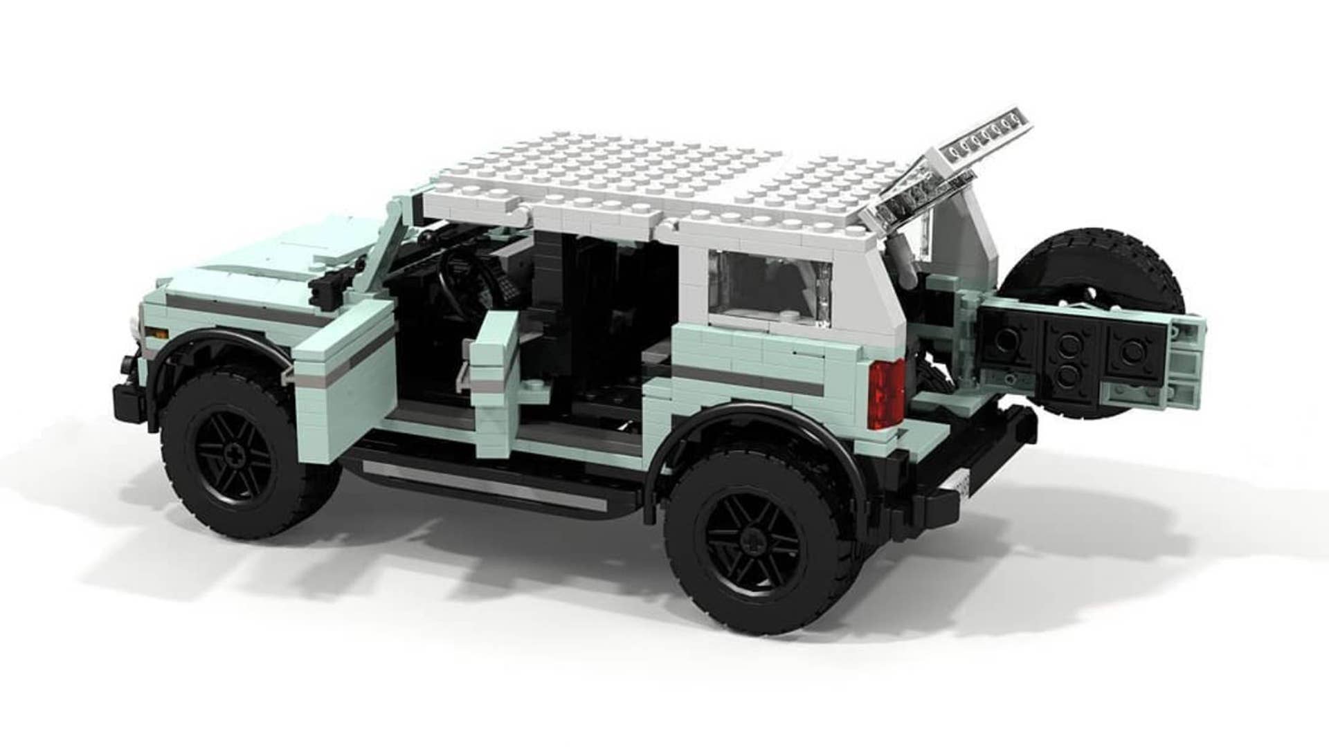 Ford engineer creates DIY 2021 Bronco Lego kits - Autoblog