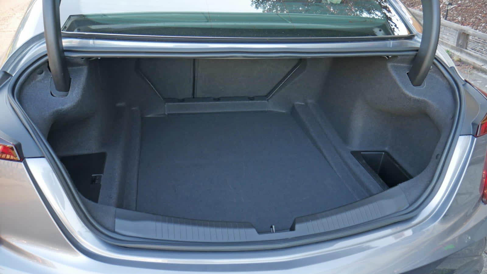 Cadillac CT5 Luggage Test | How big is the trunk? - Autoblog