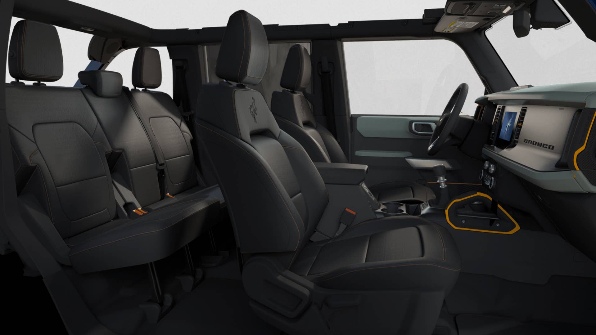 2021 Ford Bronco interior color combinations revealed - Autoblog