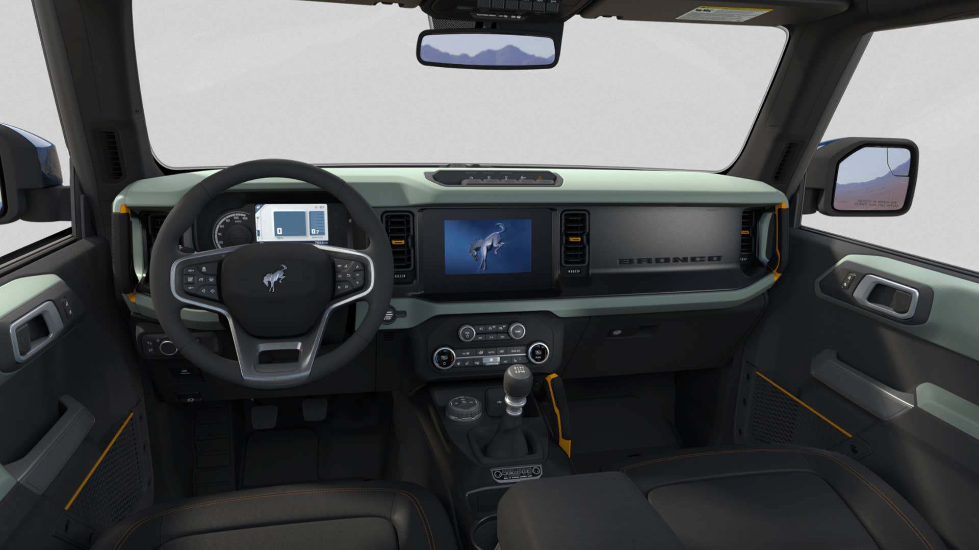 2021 Ford Bronco interior color combinations revealed - Autoblog