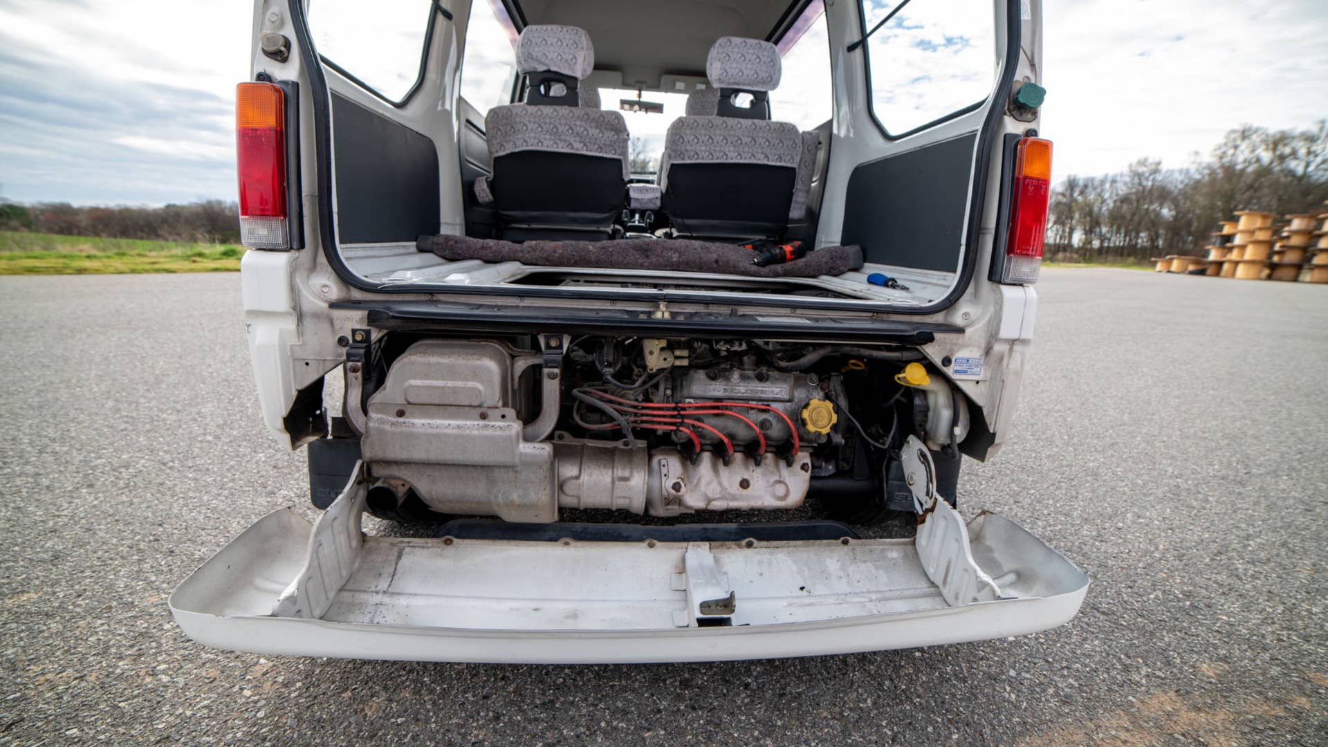 Let's all take a moment to smile at this tiny Subaru van - Autoblog
