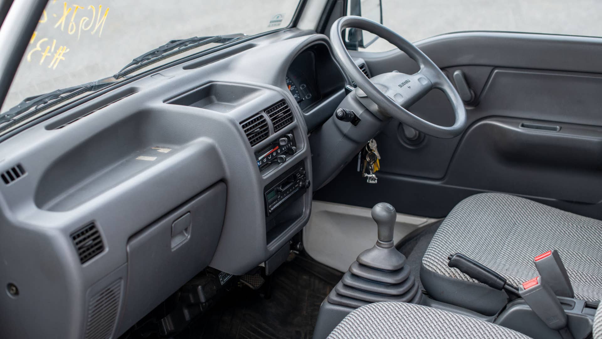 Let S All Take A Moment To Smile At This Tiny Subaru Van Autoblog