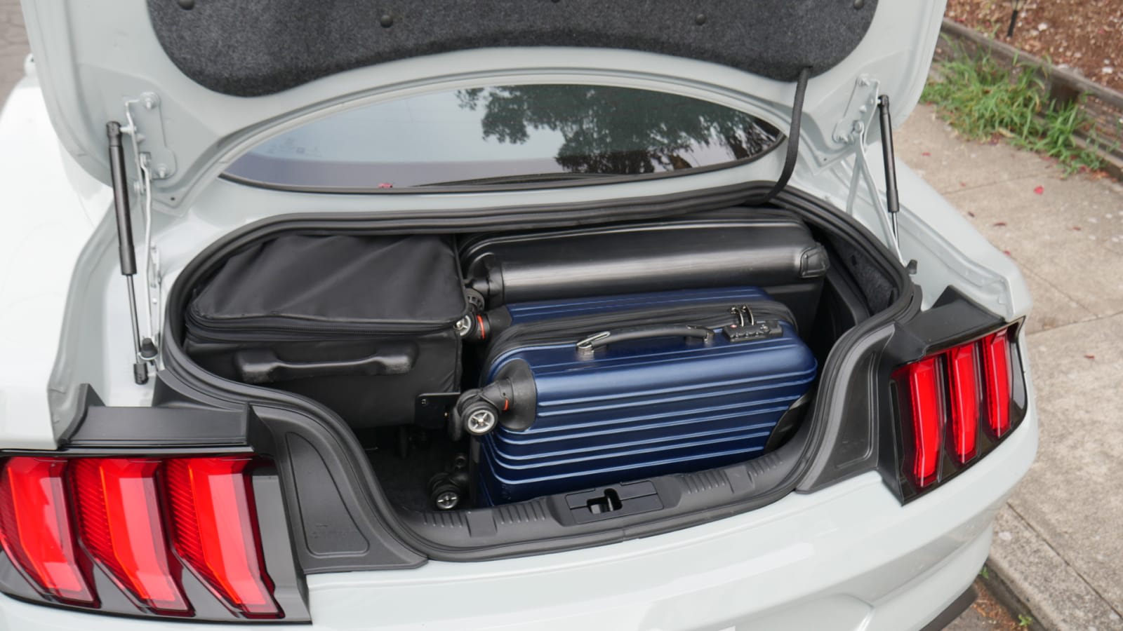 Ford Mustang (2015-2023) Luggage Test: How big is the trunk? - Autoblog