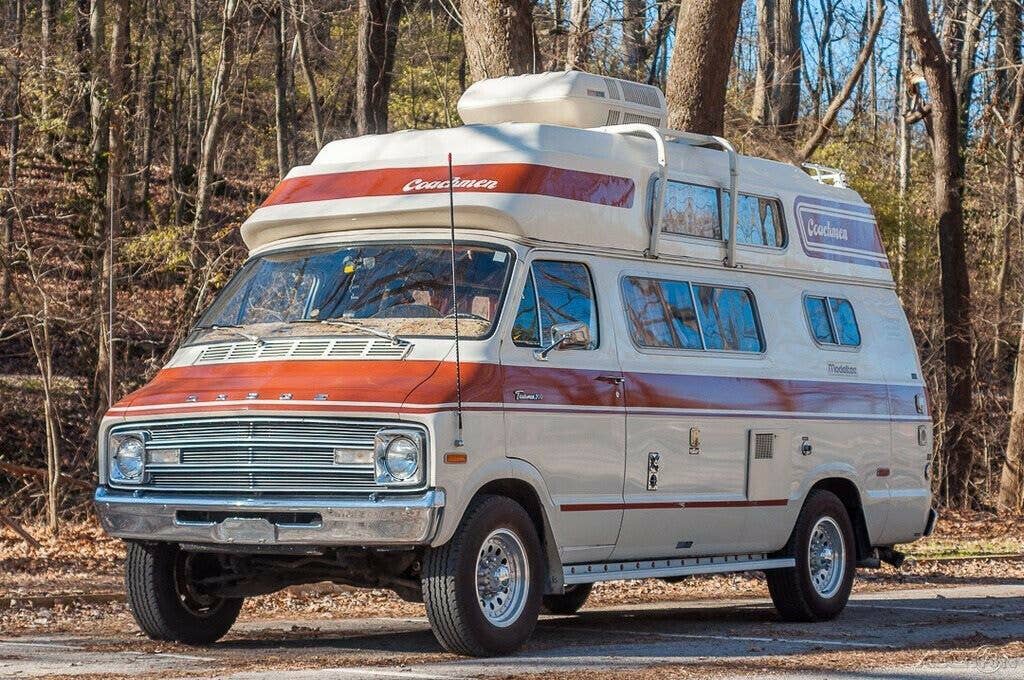 Live your vanlife retro-style in this remarkably preserved 1977 Dodge ...