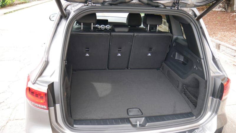 Mercedes GLB 250 Luggage Test | How much cargo space? - Autoblog