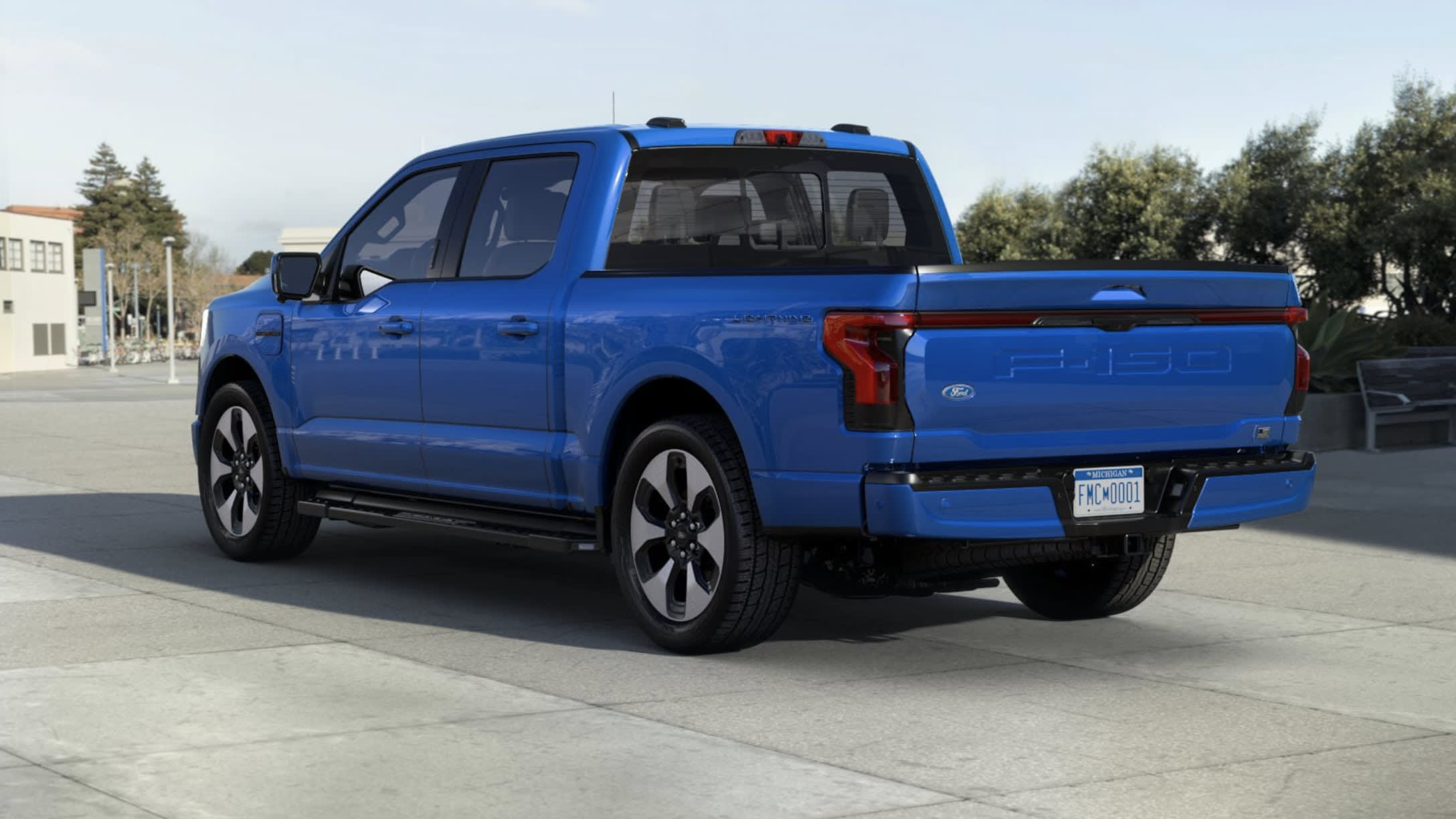 All of the 2022 Ford F-150 Lightning exterior color options - Autoblog