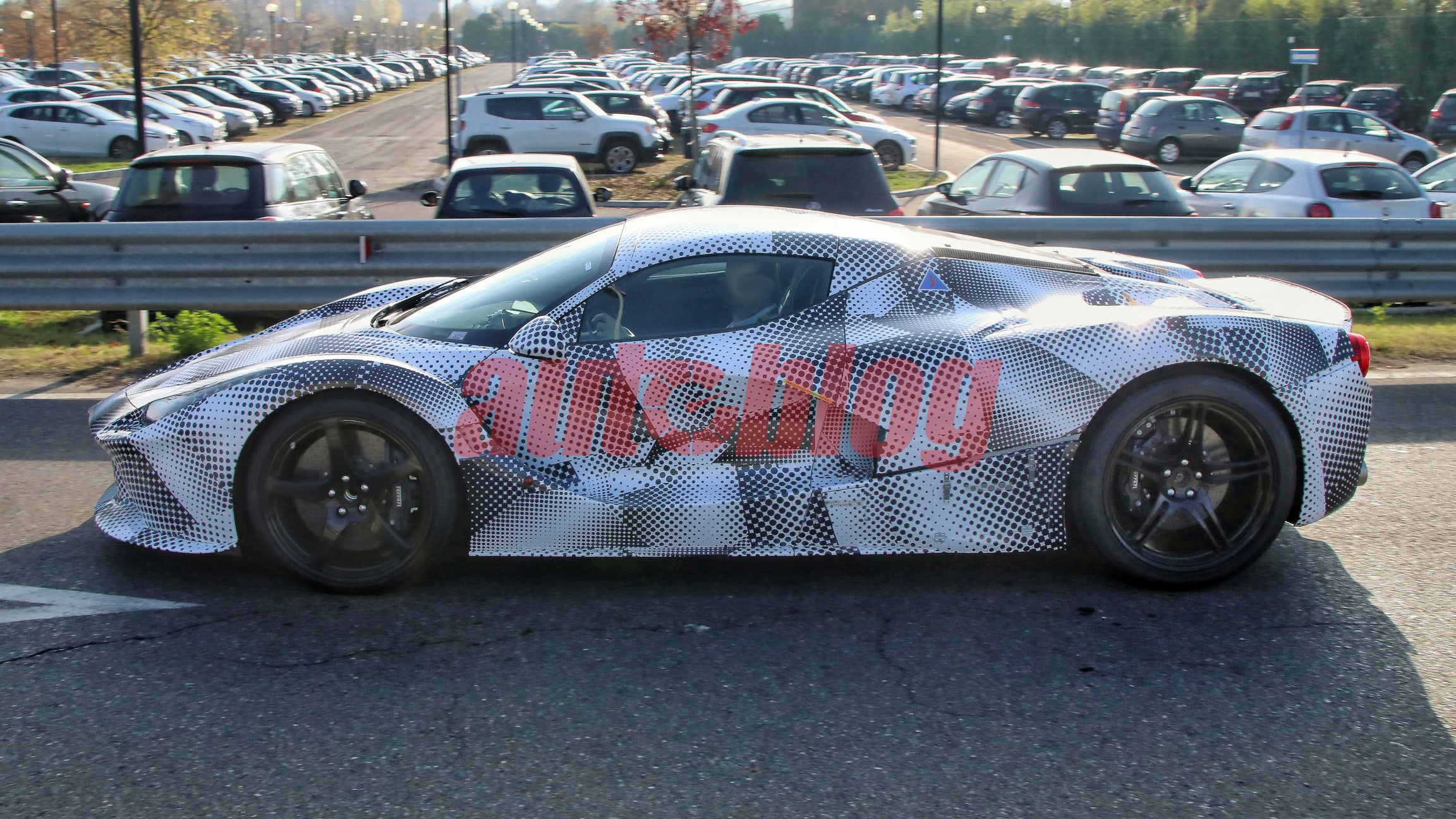 Spy photos reveal mystery Ferrari prototype - Autoblog