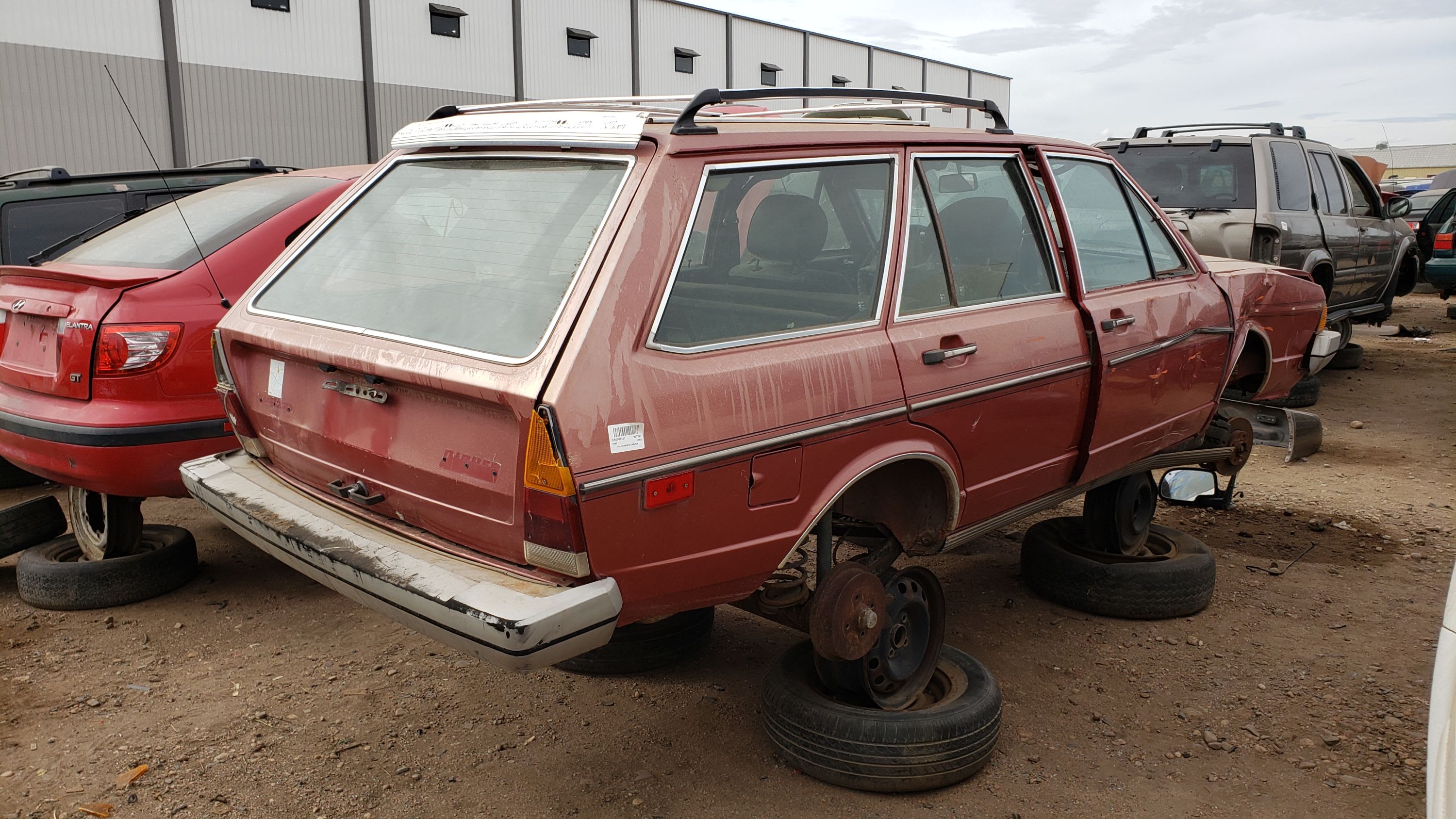 Junkyard Gem: 1981 VW Dasher Diesel Wagon - Autoblog