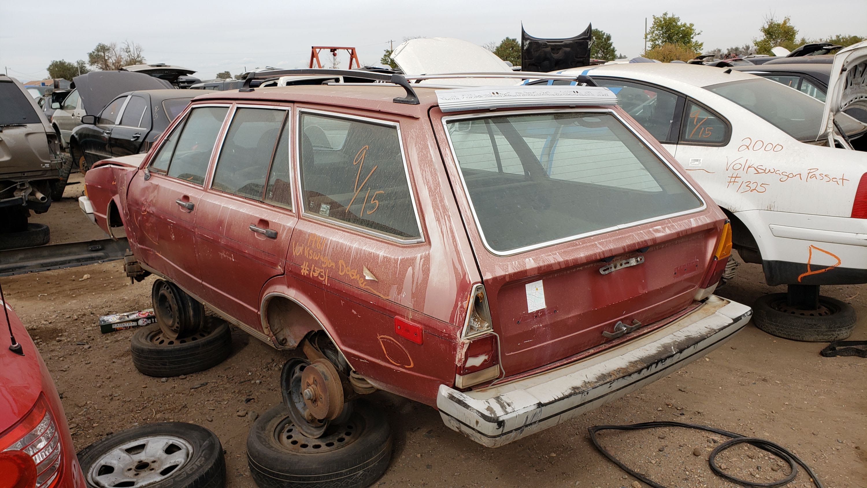 Junkyard Gem: 1981 VW Dasher Diesel Wagon - Autoblog