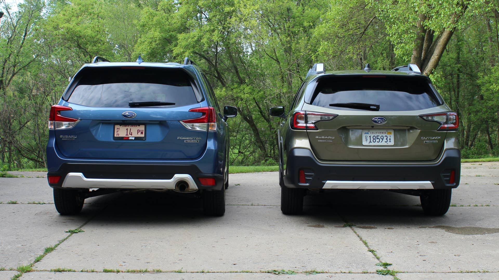 Which Subaru for you? Comparing the 2020 Subaru Outback and Forester ...