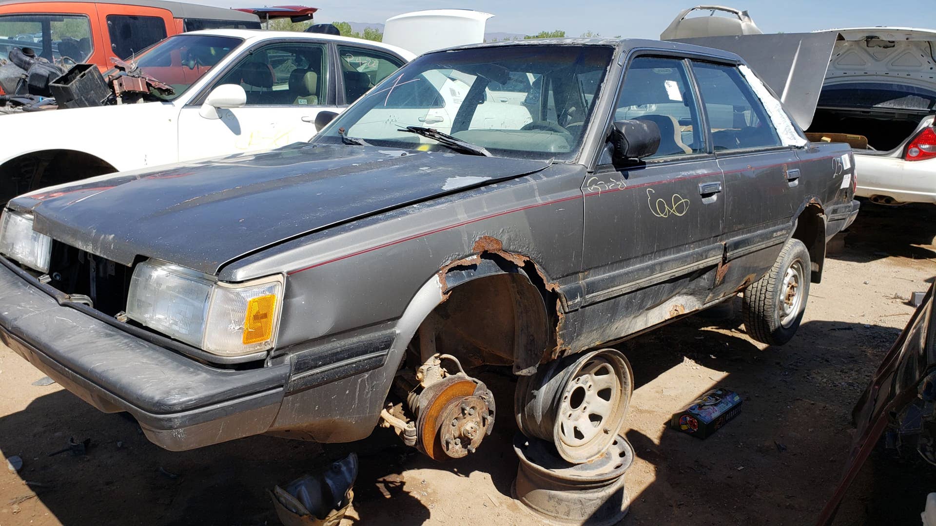 Junkyard Gem: 1988 Subaru GL 4WD Sedan - Autoblog