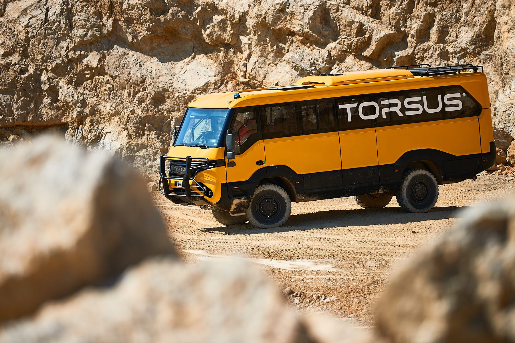 Torsus Praetorian can shuttle oilfield workers or a busload of Space ...