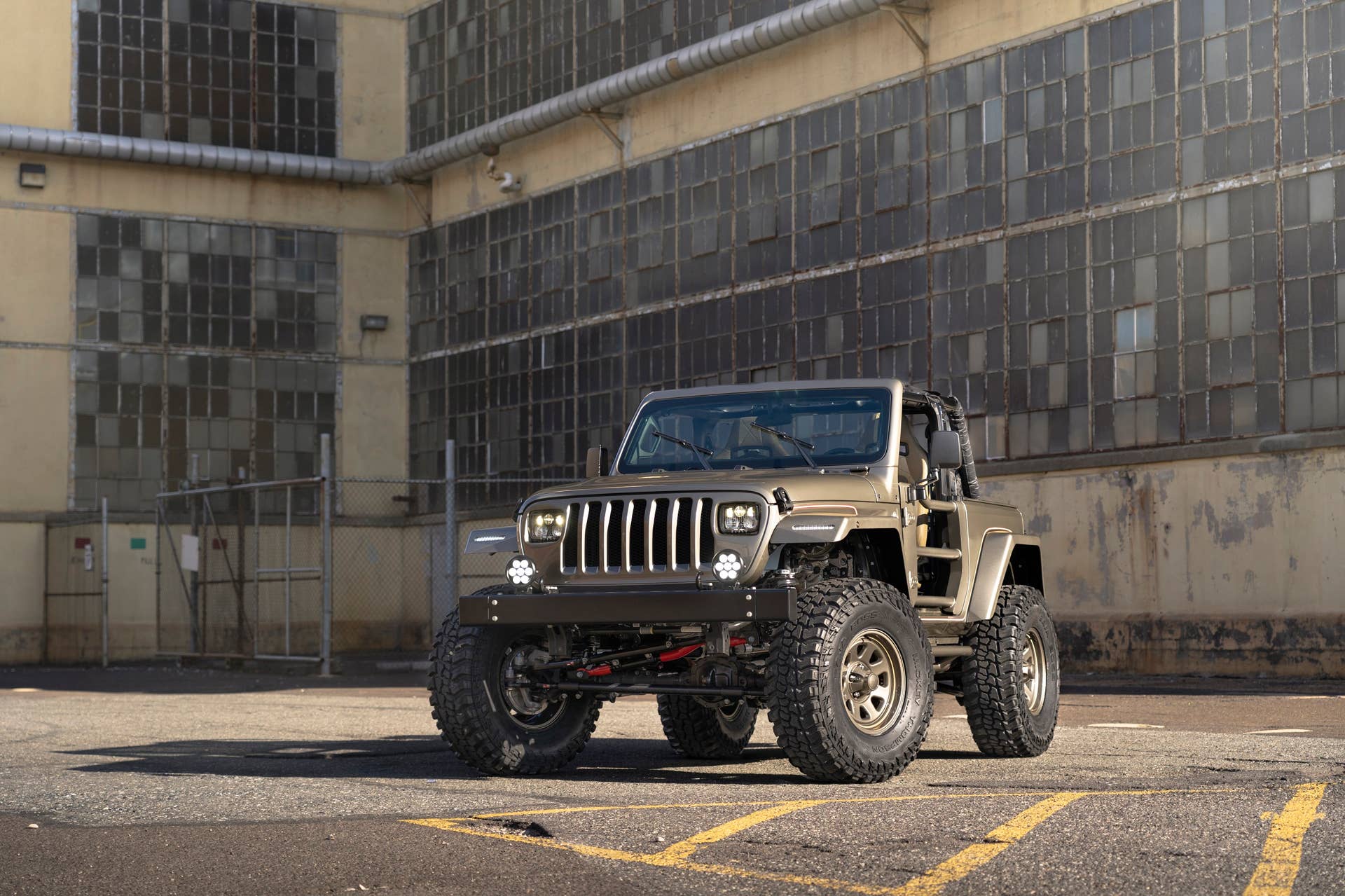 Quadratec's one-off YJL is a square-eyed tribute to the original Jeep ...