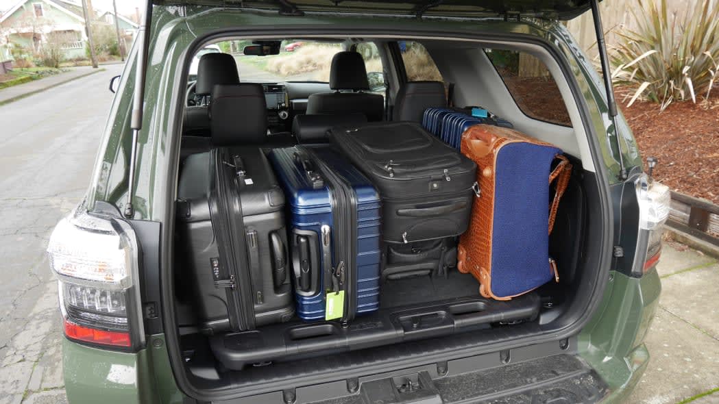 Toyota 4Runner Luggage Test | How much cargo space? - Autoblog