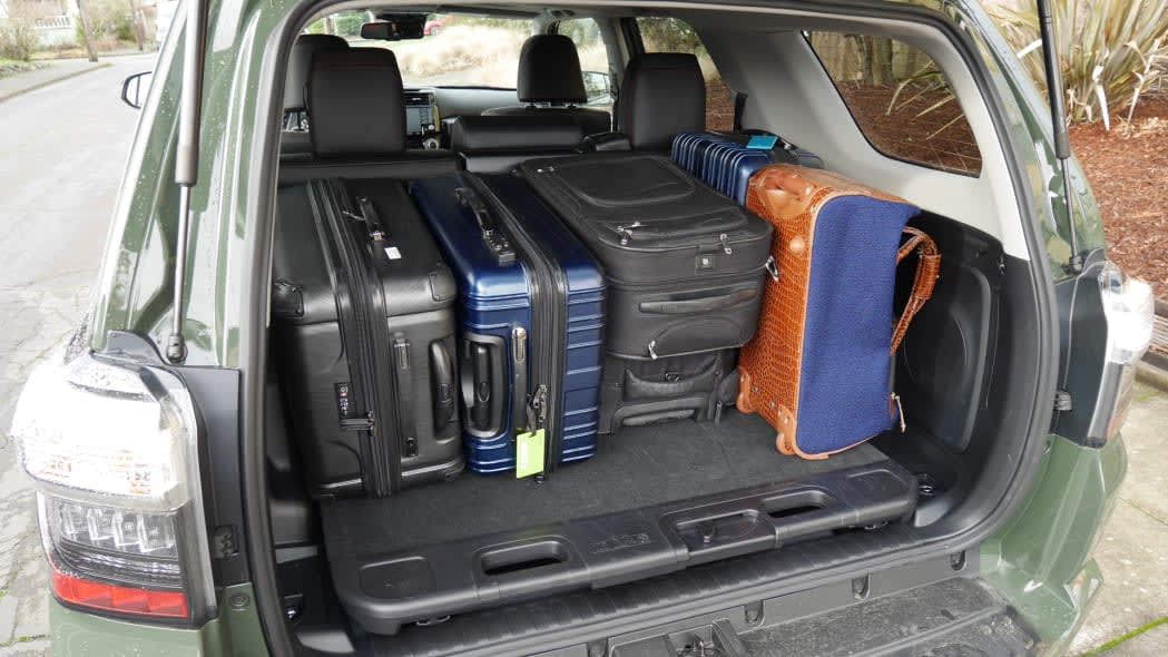 Toyota 4Runner Luggage Test | How much cargo space? - Autoblog