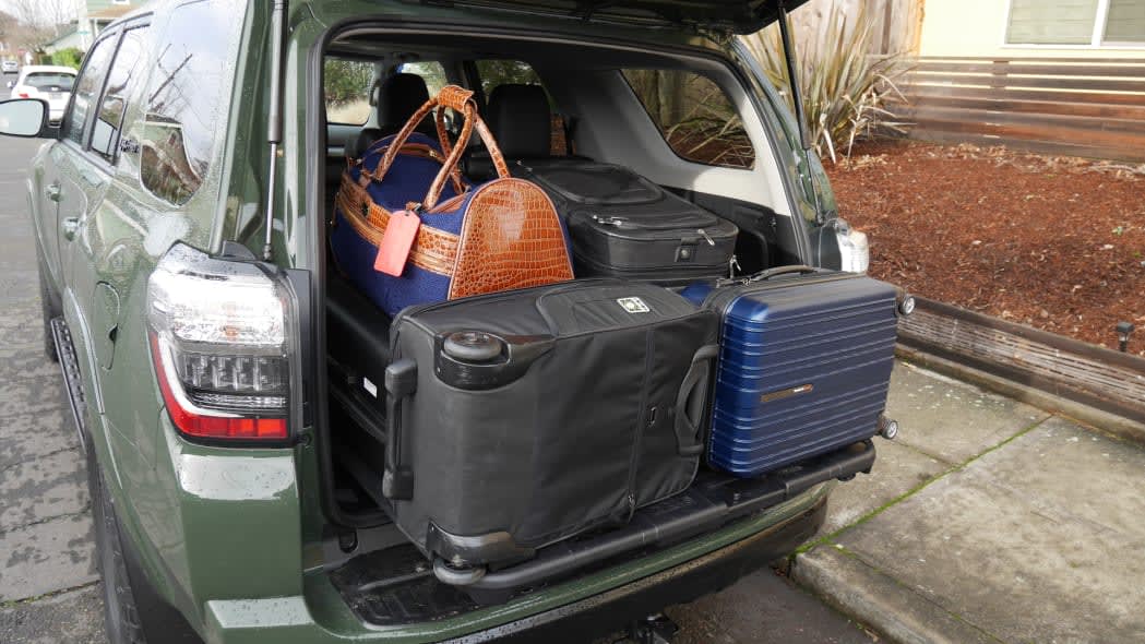 Toyota 4Runner Luggage Test | How much cargo space? - Autoblog