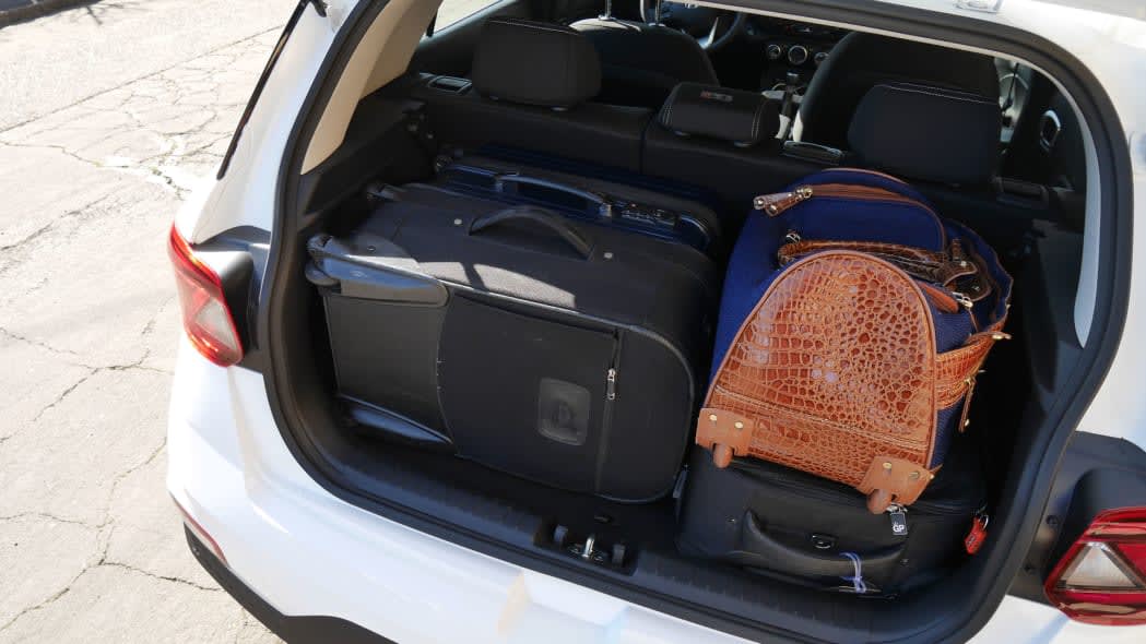 Hyundai Venue Luggage Test | How big is the trunk? - Autoblog
