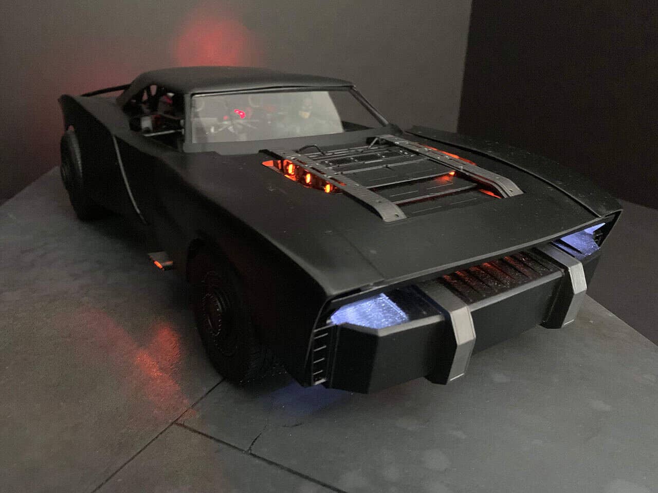 New Batmobile seen clearly in model images - Autoblog
