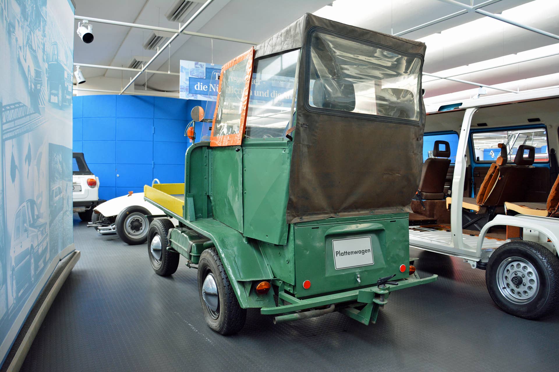 How the Beetle-based Plattenwagen spawned the original Volkswagen Bus ...