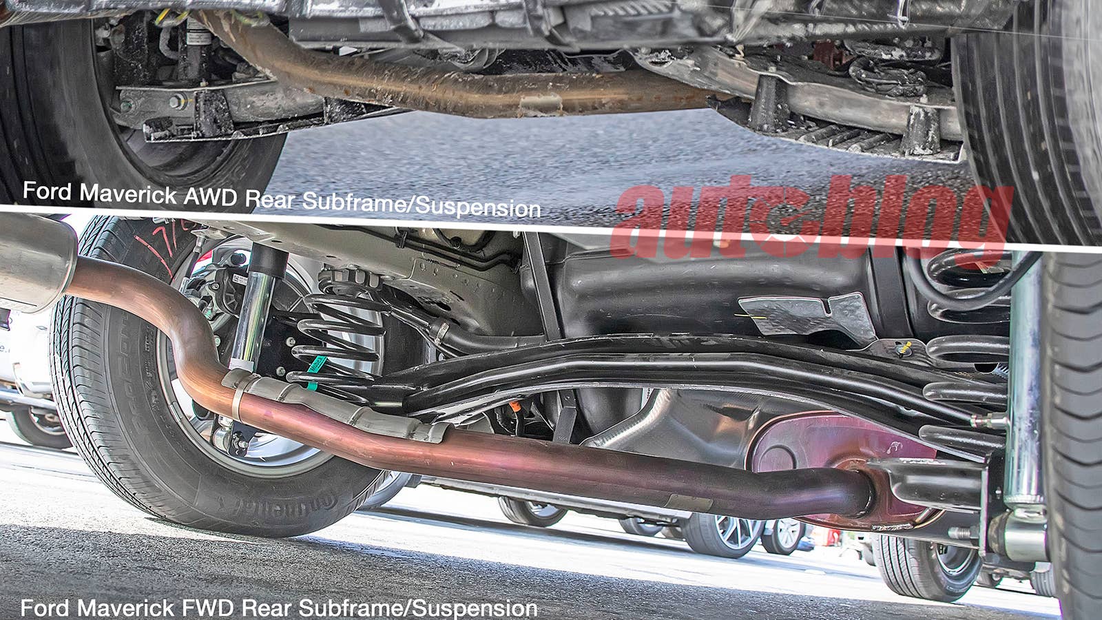Ford Maverick prototype spy photos reveal an independent rear ...