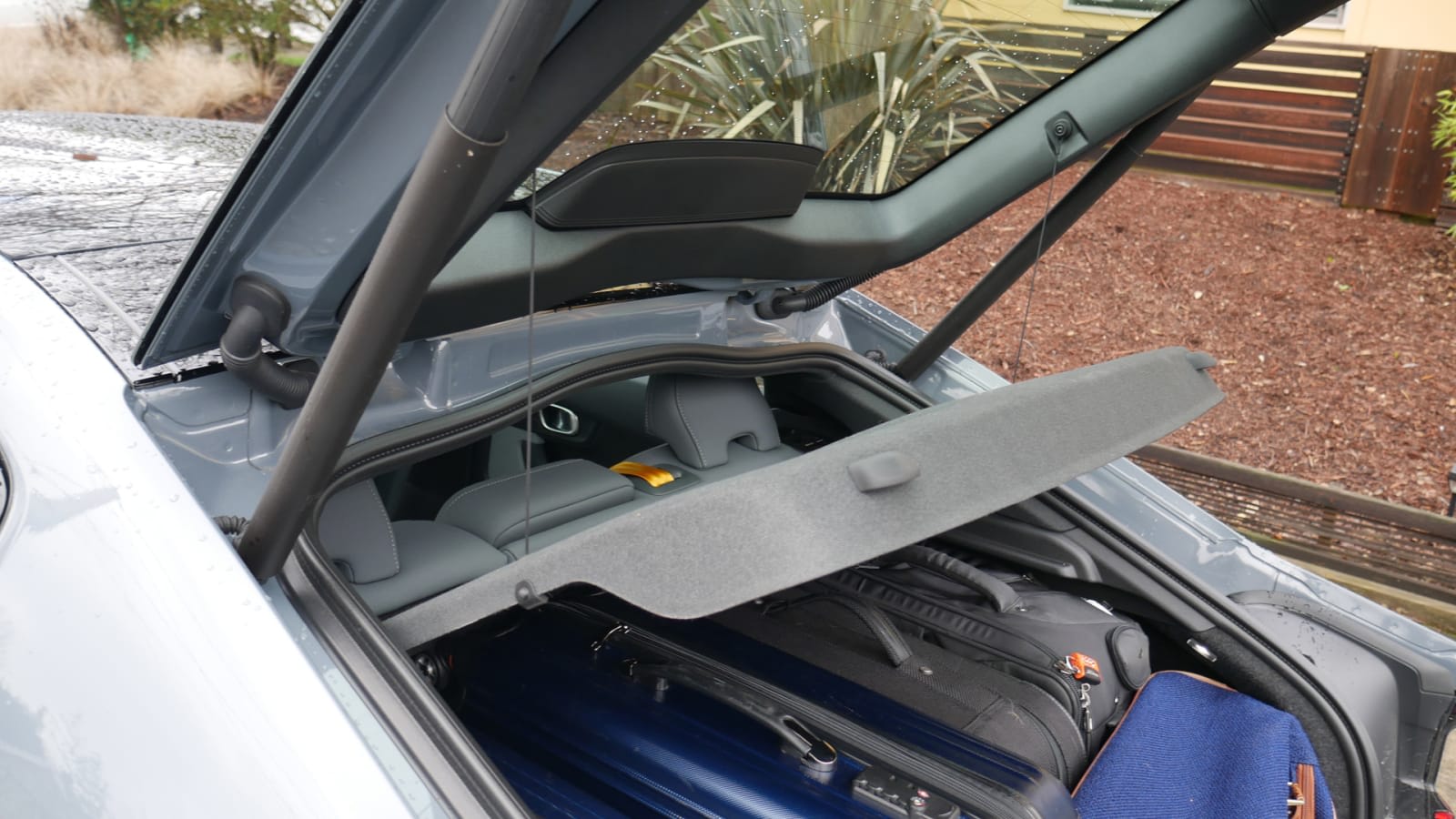 Polestar 2 Luggage Test | How big is the trunk? - Autoblog