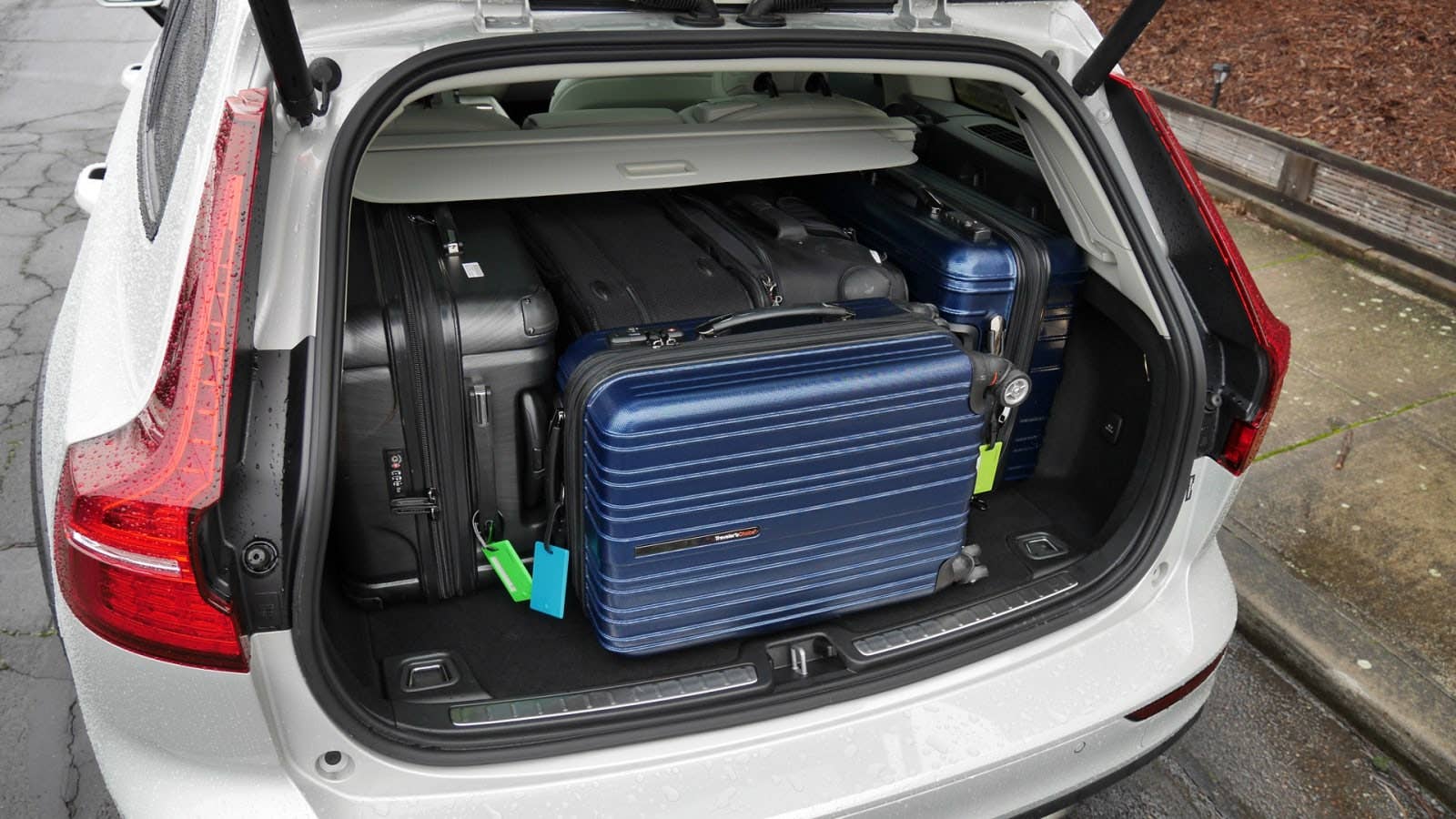 Volvo V60 Cross Country Luggage Test | How much cargo space? - Autoblog