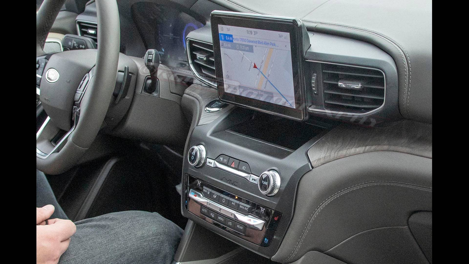 Here is the 2020 Ford Explorer interior - Autoblog