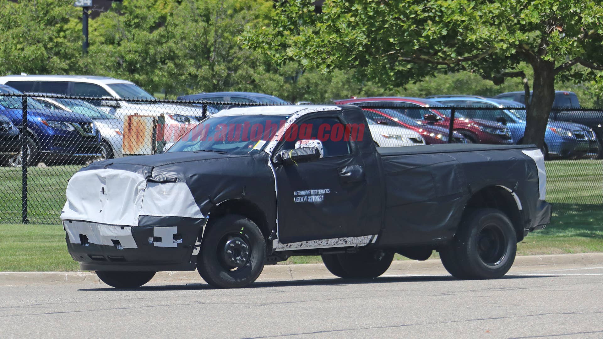 2020 Ram 3500 dually spied with updated styling and new lighting - Autoblog