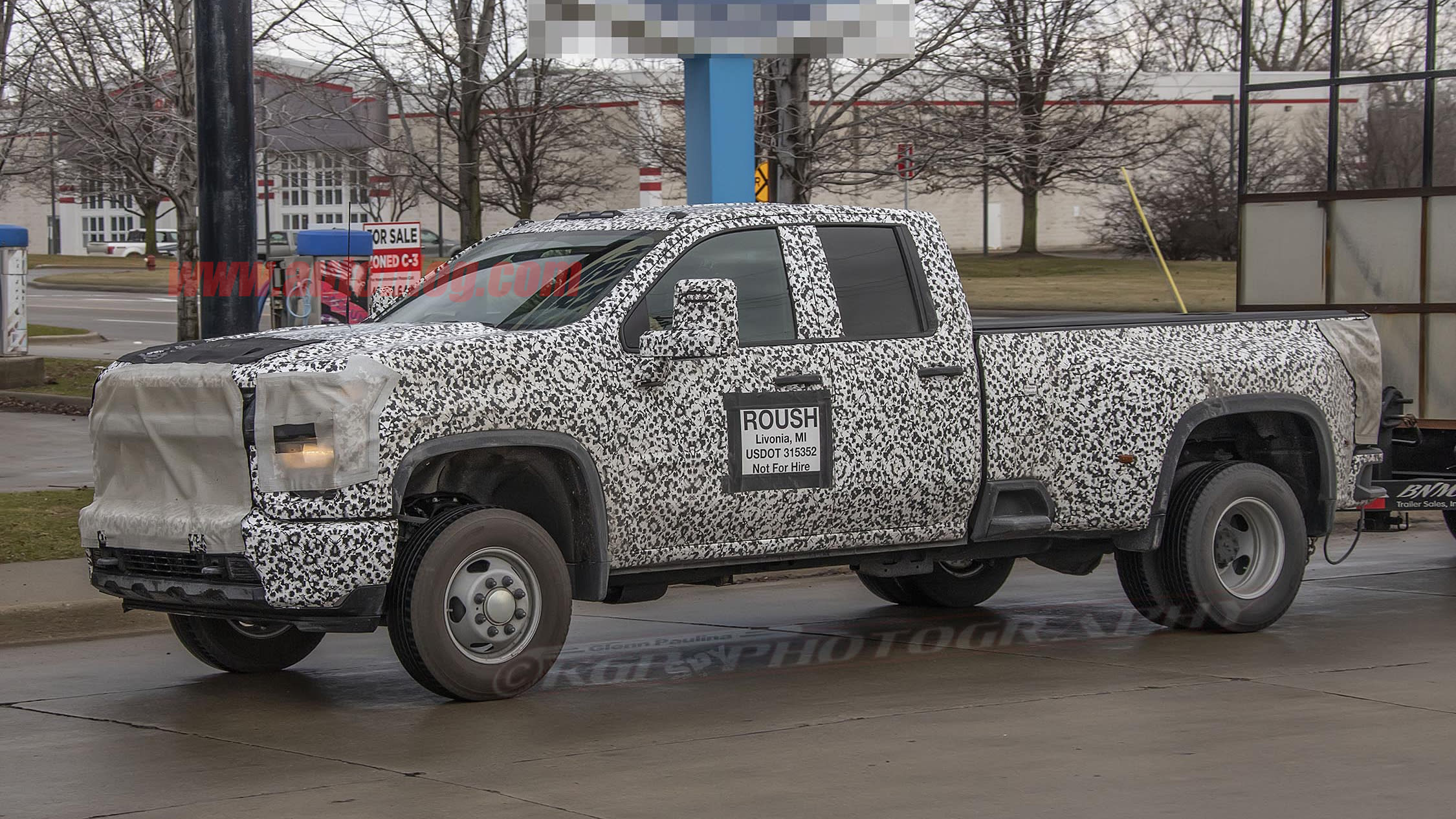 2020 Chevy Silverado HD spied in dually configuration