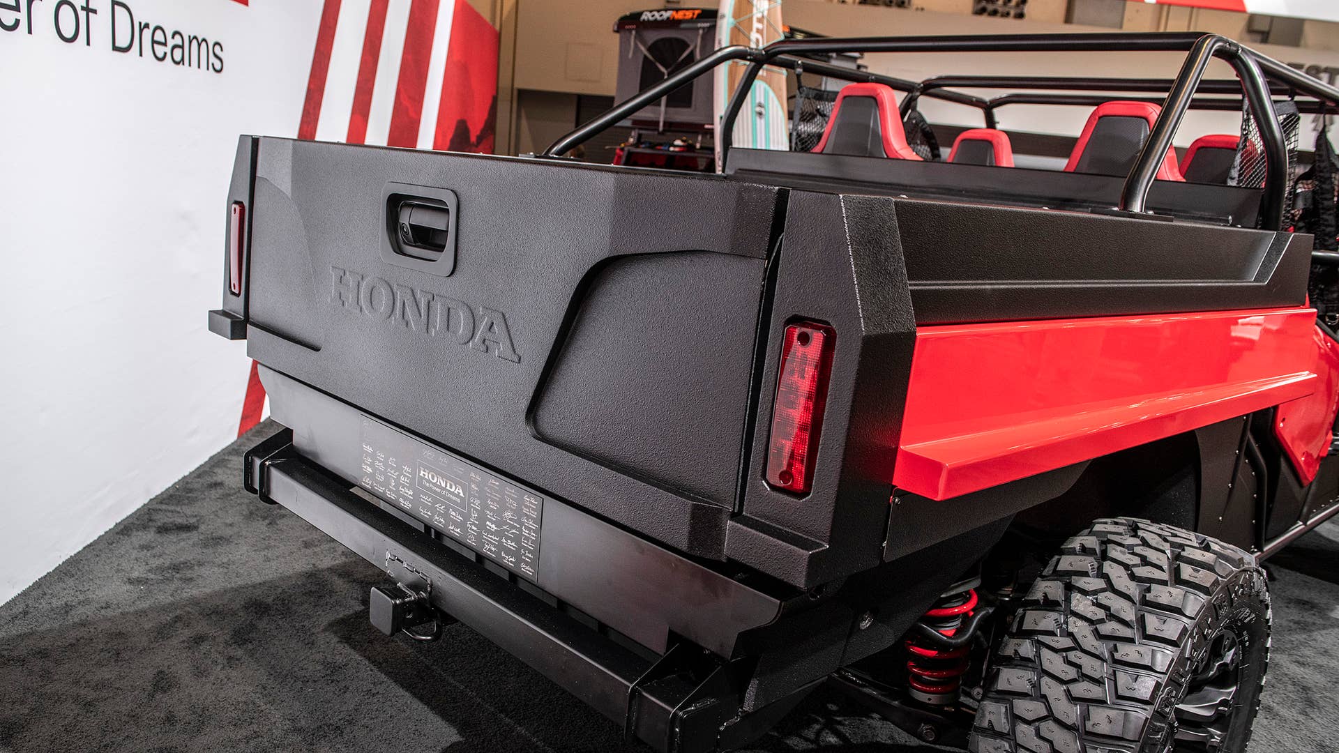 Honda Rugged Open Air Vehicle Concept is a Ridgeline-based Baja runner ...