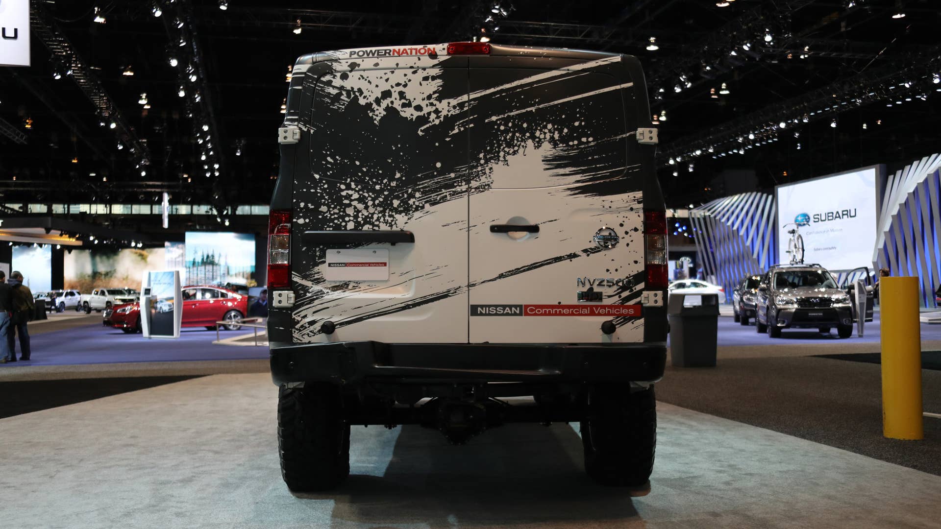 Nissan built a Cummins-powered off-road cargo van - Autoblog