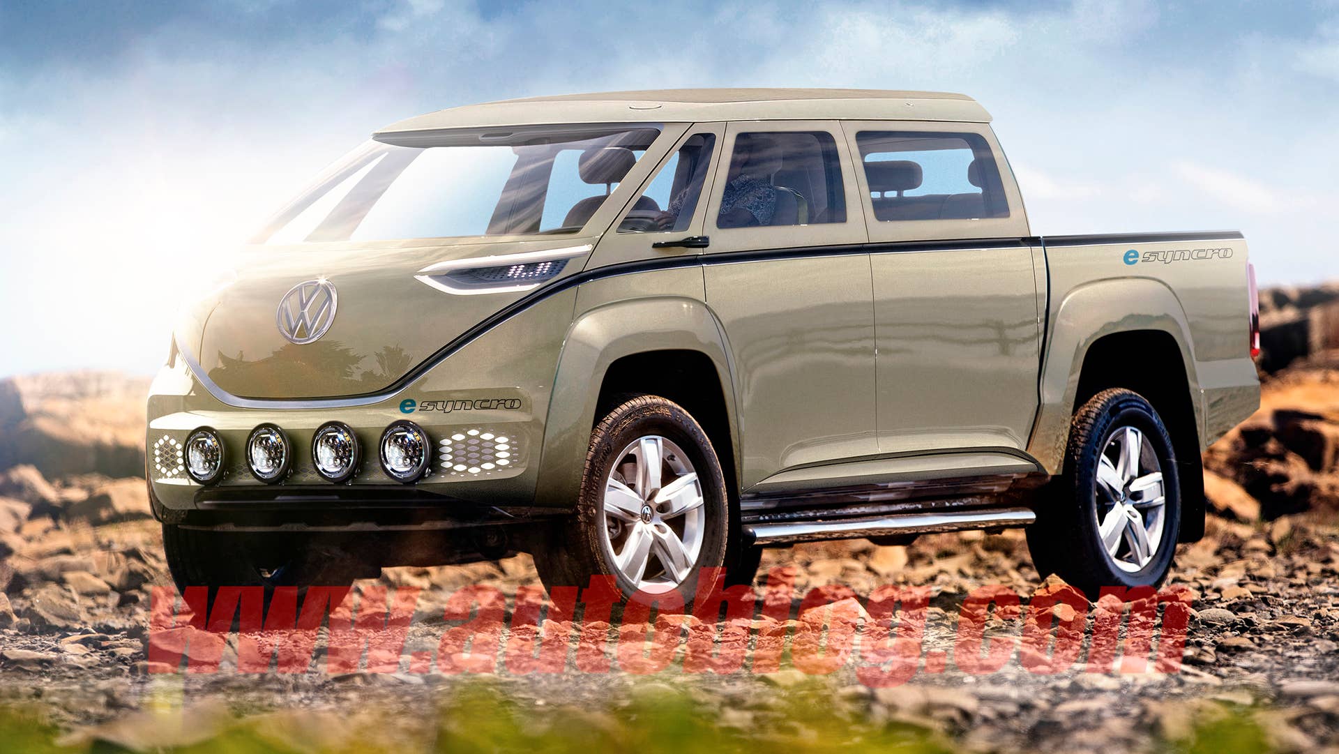 These VW I.D. Buzz renderings make the minivan cool again - Autoblog
