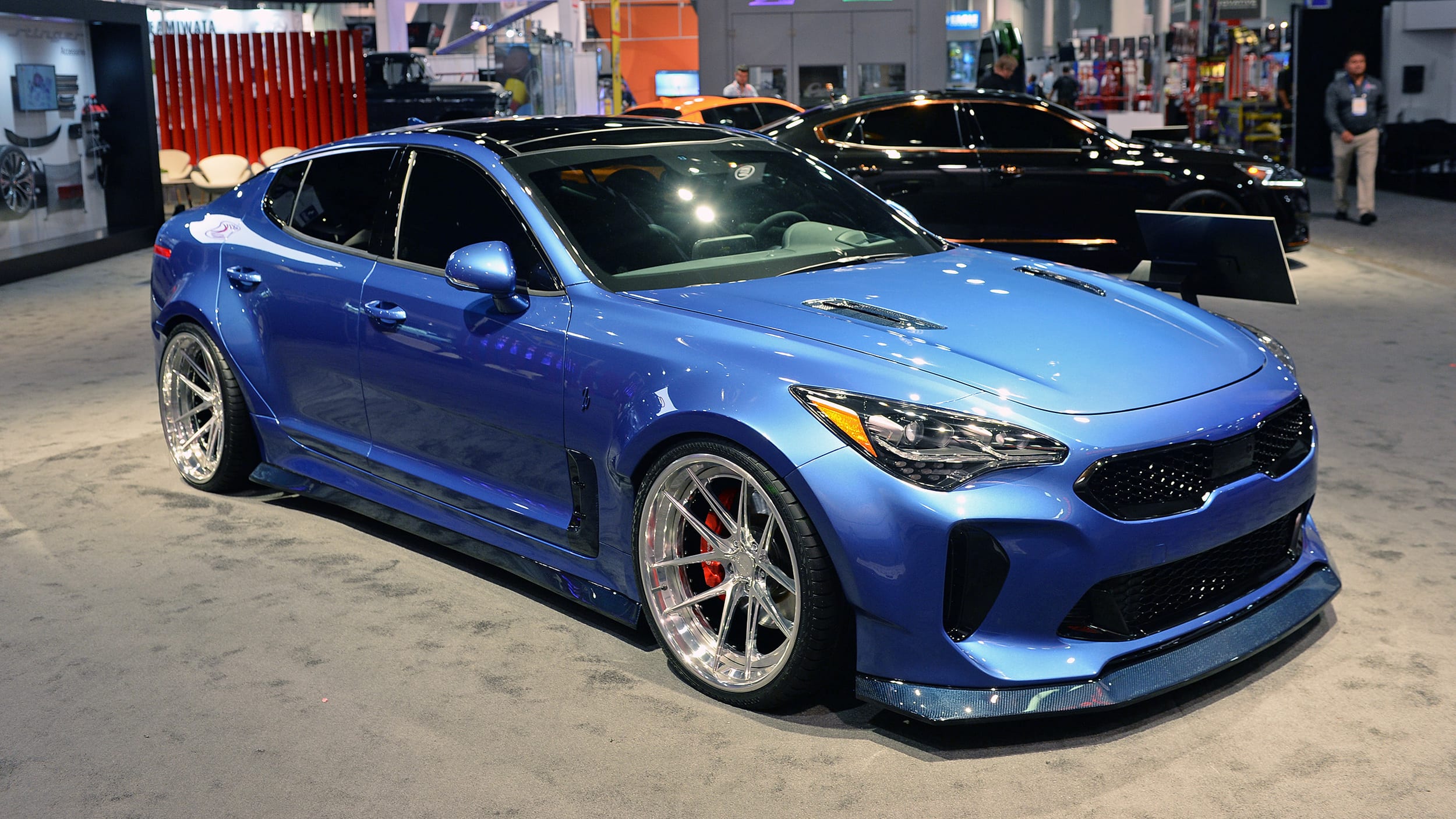 Kia to show widebody custom Stinger at SEMA - Autoblog