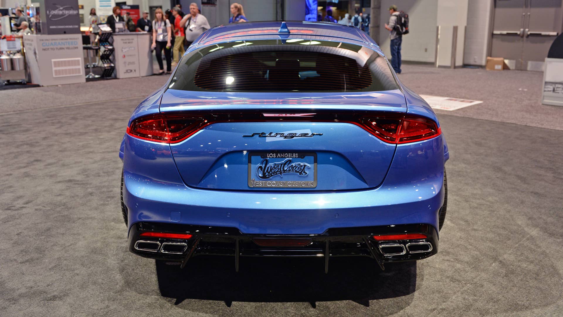 Kia shows off 2 tuned Stingers, modified Cadenza at SEMA - Autoblog