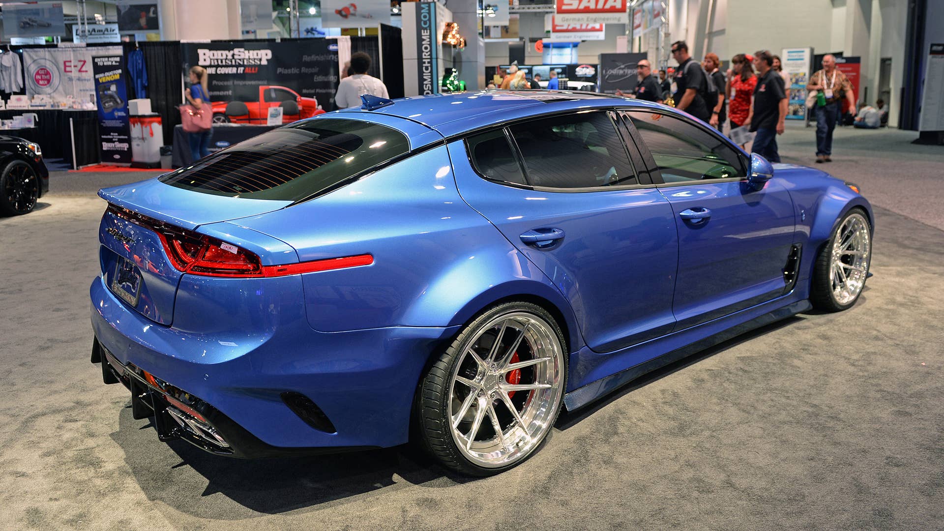 Kia to show widebody custom Stinger at SEMA - Autoblog