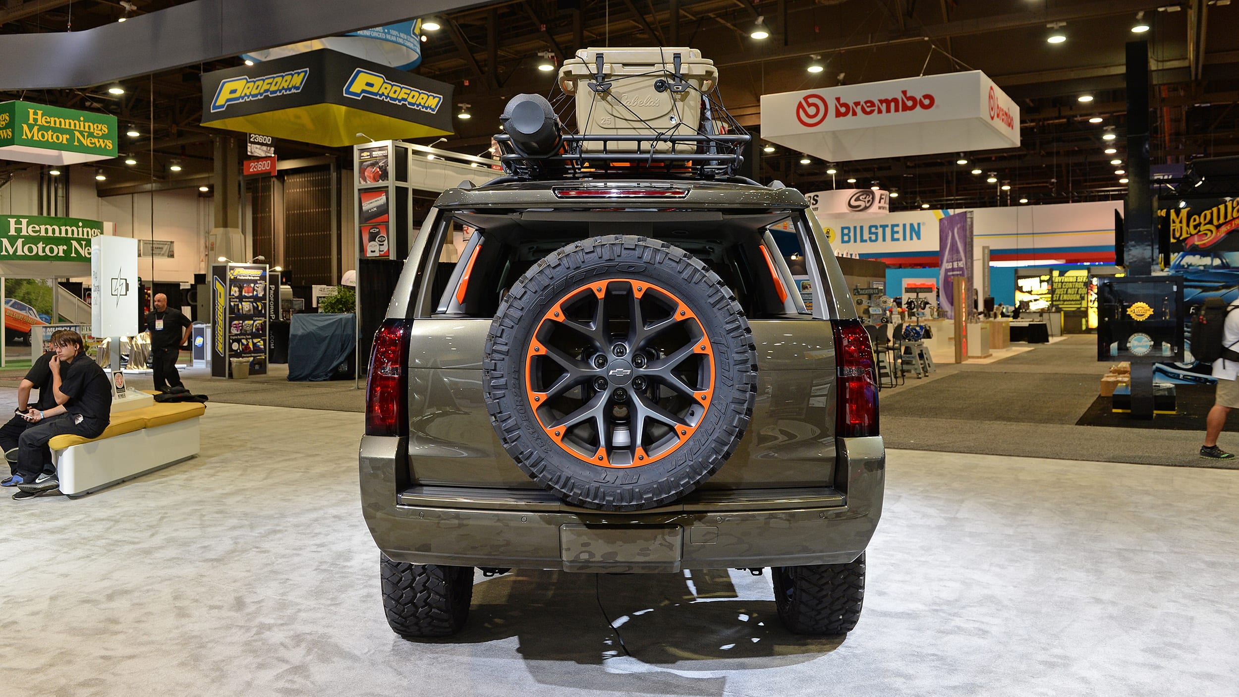 Luke Bryan Chevy Suburban is a rolling hunting blind - Autoblog